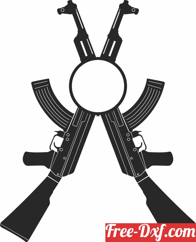 Download weapon Gun clipart i16zp High quality free Dxf files, Sv