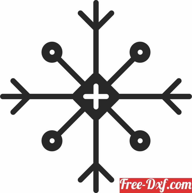 Download ornament christmas snow decorative pattern dxf ii2Pp Hig