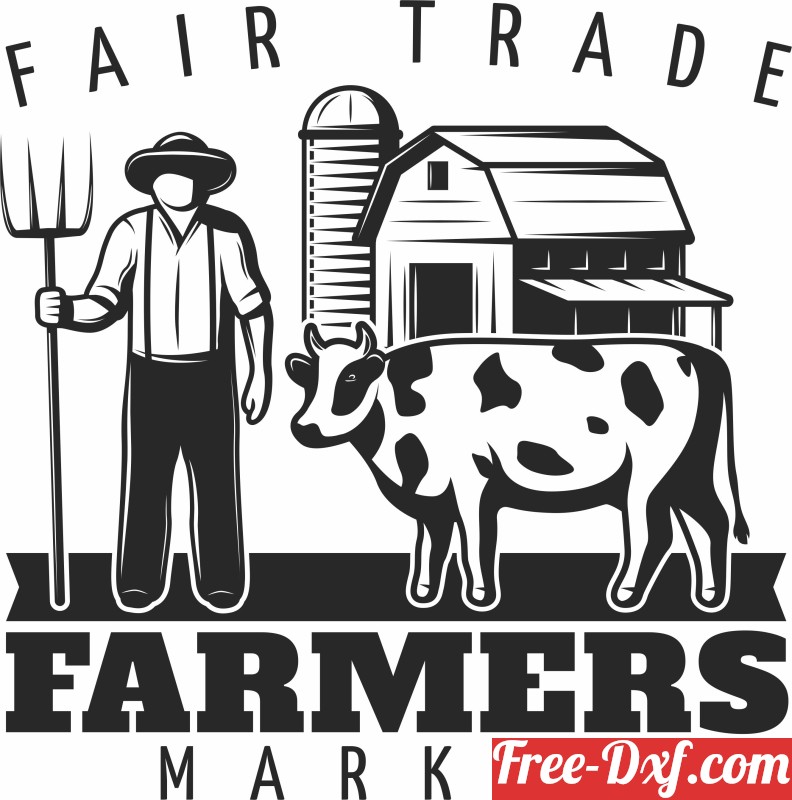 Download Farmers wall logo sign il9u8 High quality free Dxf files