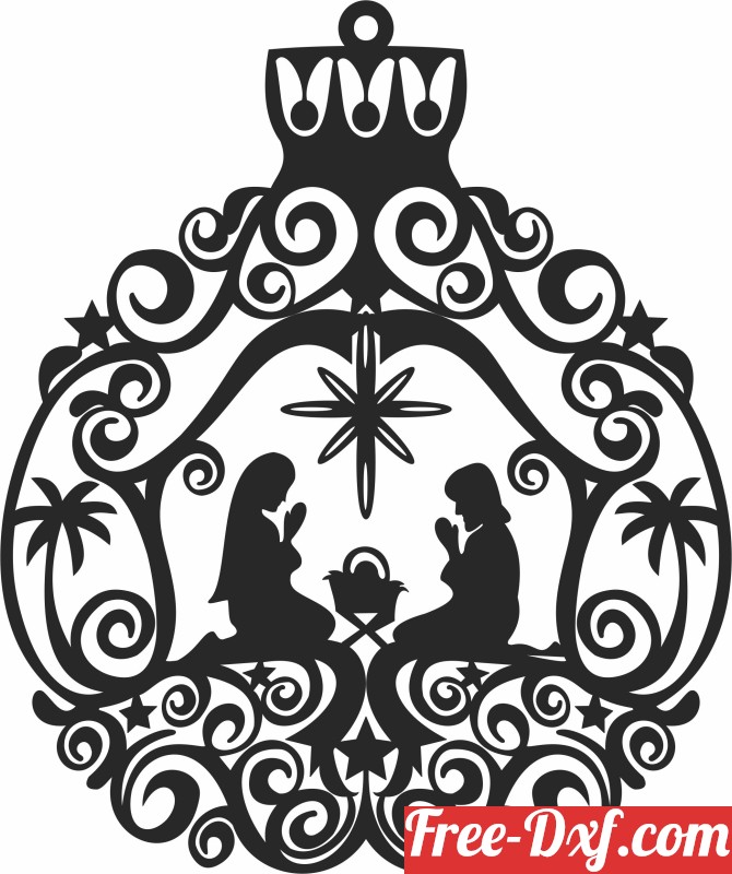 Download Christmas ornaments decor tree dxf jDSUb High quality f
