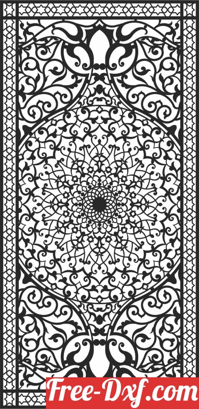 Download door wall Door k4n5C High quality free Dxf files, Sv