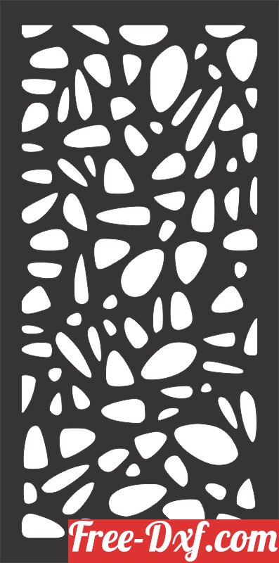 Download decorative wall screen panel pattern door dxf kJH5e High