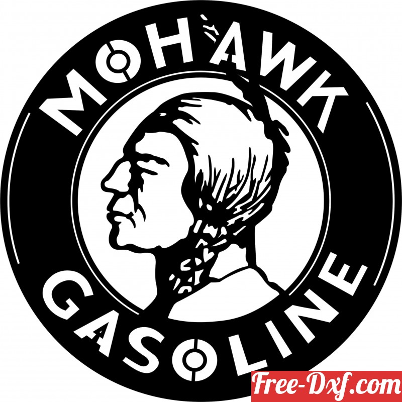 Download Garage Art Mohawk Gasoline Sign kQZoe High quality free