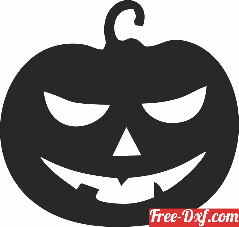 Download Halloween boo pumpkin lWl5k High quality free Dxf files,