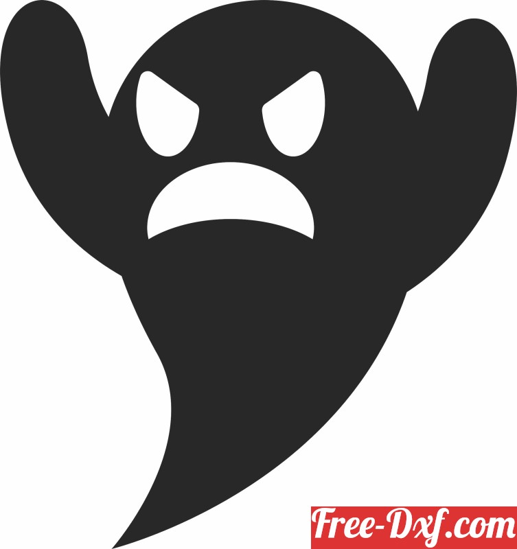 Download angry Ghost halloween clipart n7R03 High quality free Dx