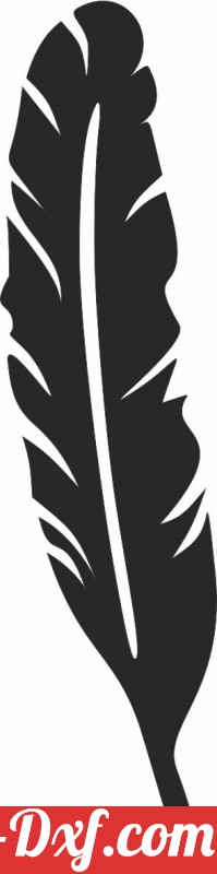Download Feather decor sign nL4vC High quality free Dxf files, Sv