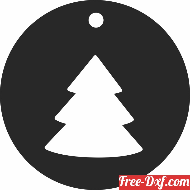 Download Christmas tree ornaments oEXu8 High quality free Dxf fil
