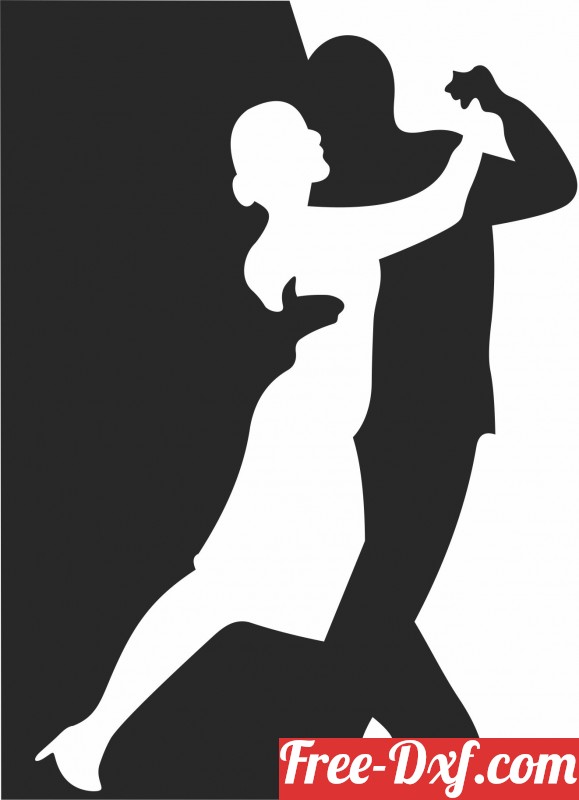 Download Tango Dance cliparts oiegs High quality free Dxf files,