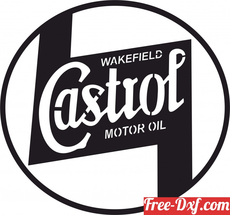 Vintage Castrol Logo