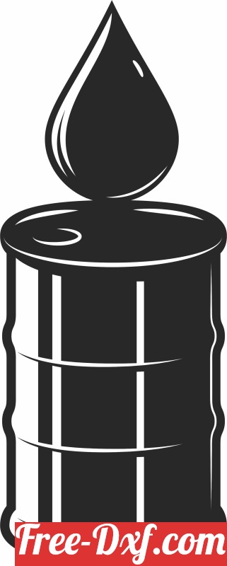 Download Oil Drum qQPHP High quality free Dxf files, Svg, Cdr and