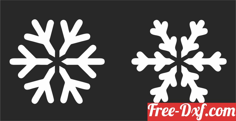 Download Snowflakes christmas qc5xw High quality free Dxf files,