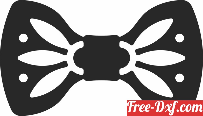 Download bow tie clipart qmnz7 High quality free Dxf files, Svg,