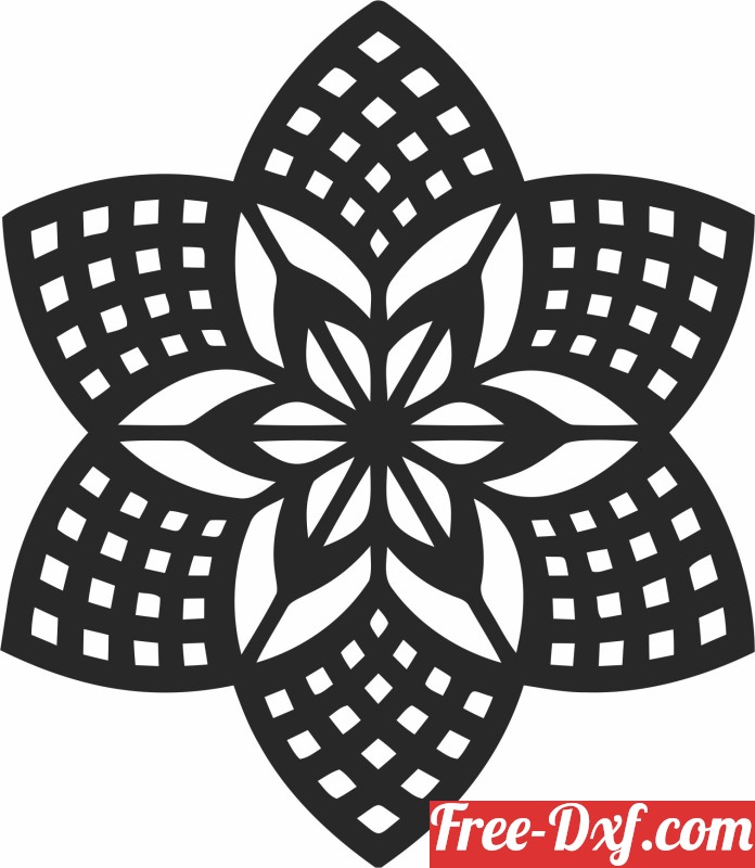 Download floral Ornament decorative art dxf qrJL1 High quality fr