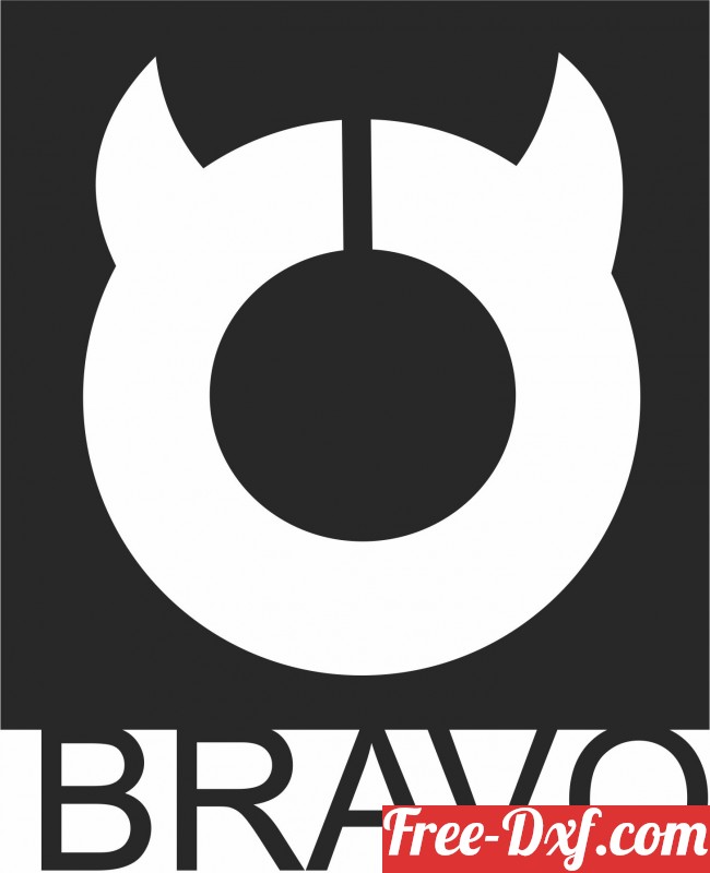 Download tv bravo channel logo rjQ0c High quality free Dxf files,