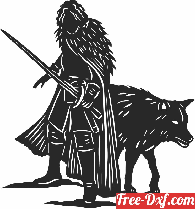 Download Game of Thrones Jon Snow clipart rzFTv High quality free