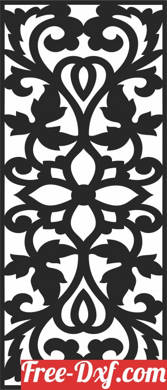 Download decorative screen Pattern s1o6z High quality free Dxf