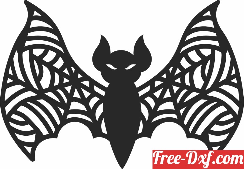 Download halloween bat cliparts sEoUw High quality free Dxf files