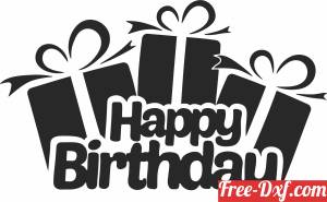 Download Birthday clipart designs High quality free Dxf files, Sv