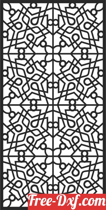 Download pattern decorative pattern t50Qn High quality free Dxf