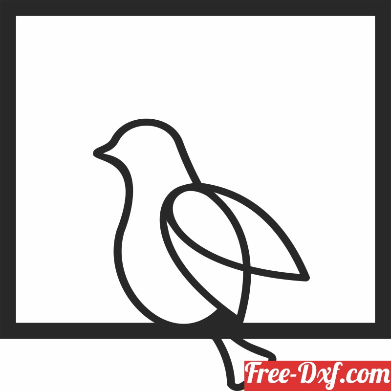 Download Bird wall decor dxf uinCa High quality free