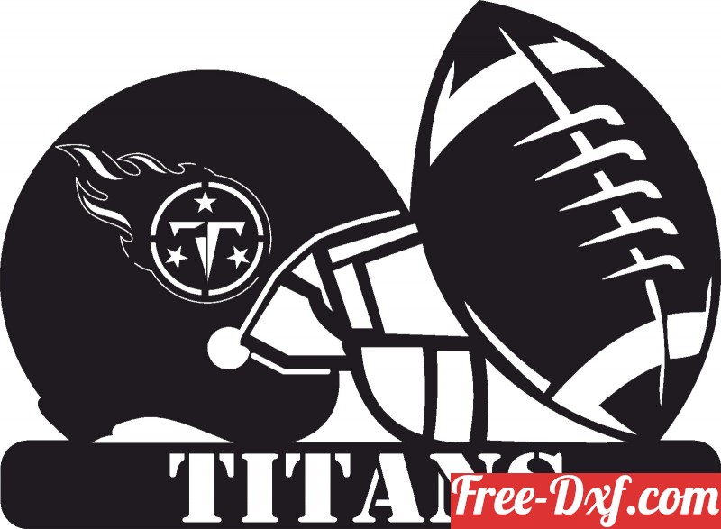 Download Tennessee Titans NFL helmet LOGO dxf vGRNe High quality