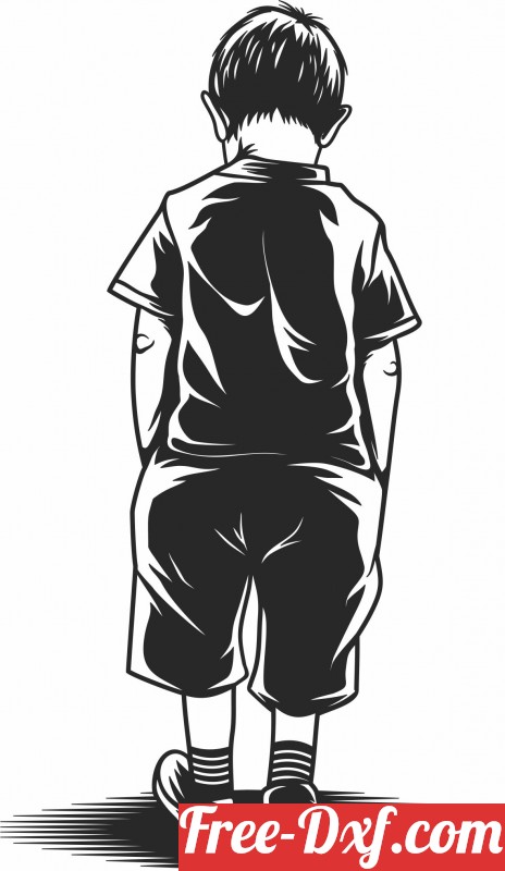 Download sad boy clipart vdhfw High quality free Dxf files, Svg,