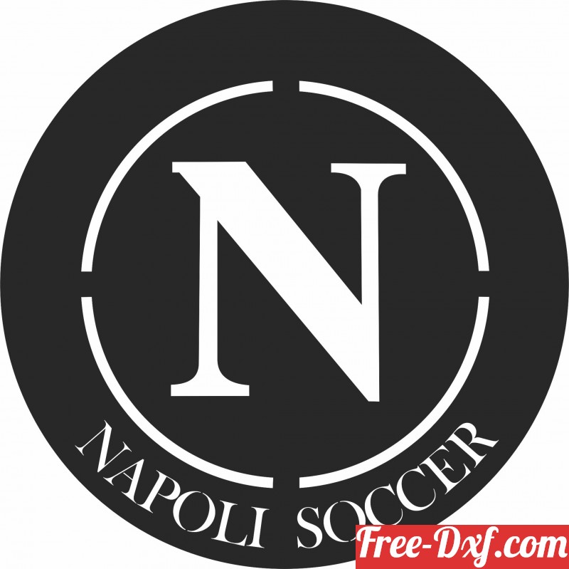 Download Napoli football Logo Soccer w7XvQ High quality free Dxf