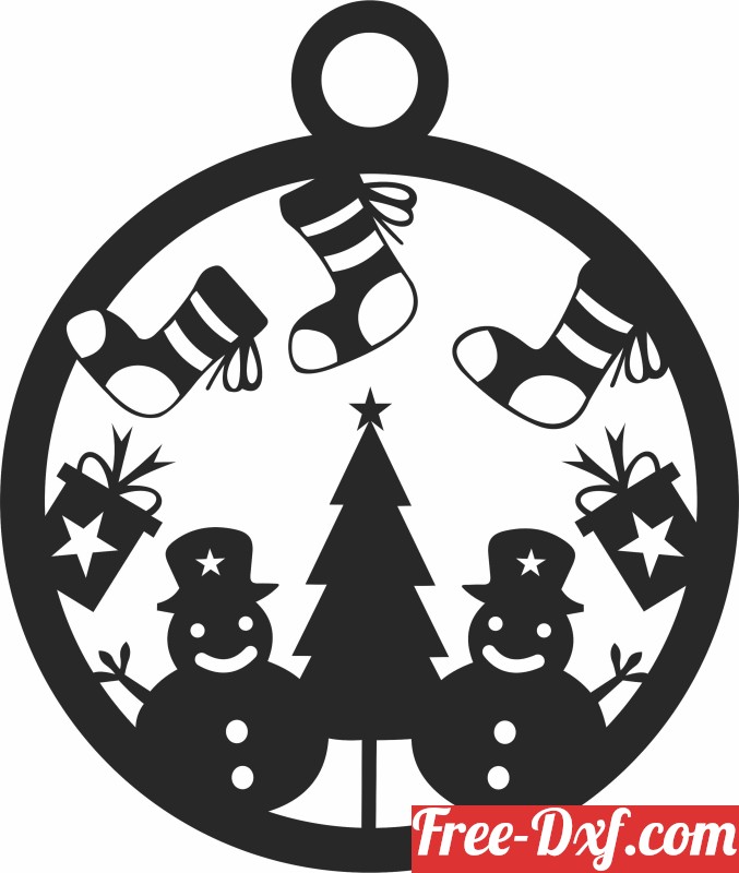 Download christmas snowman ornament cdr wHgiv High quality free