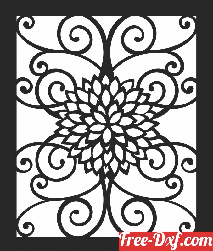 Download DECORATIVE DOOR Decorative dxf wlQFu High quality fre