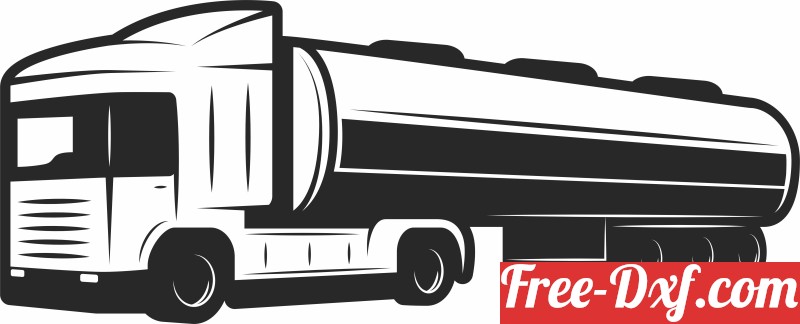 Download Liquid transport vehicle truck dxf wrJwM High quality fr