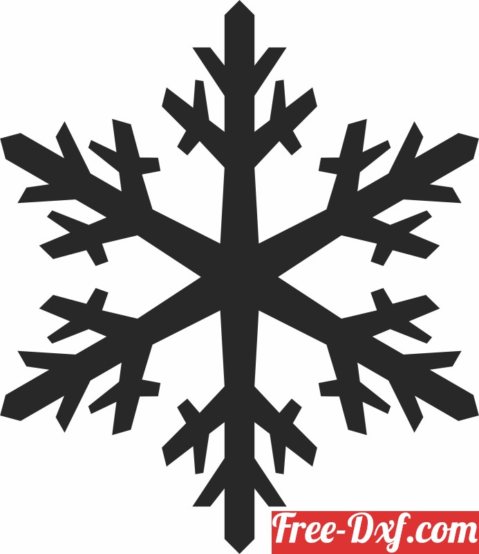 Download christmas snowflake decoration x4401 High quality free D