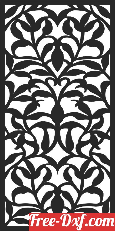 Download decorative panels for doors wall screen pattern dxf z6ym