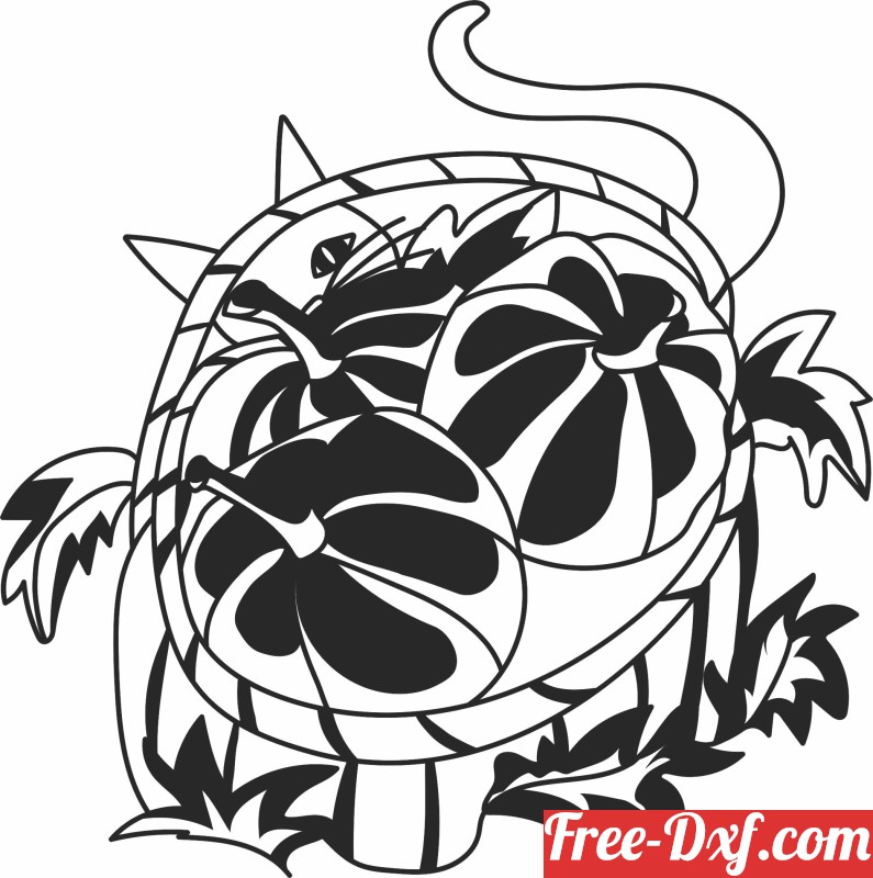 Download cartoon cat cliparts zZT2h High quality free Dxf files,